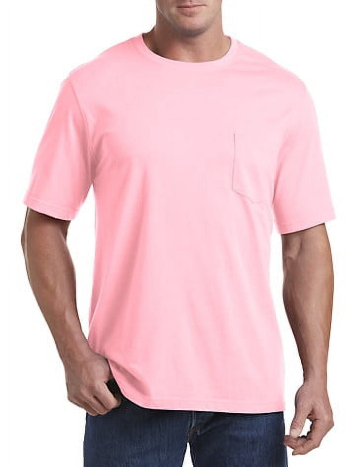Harbor Bay by DXL Men's Big and Tall Moisture-Wicking Pocket T-Shirt ...
