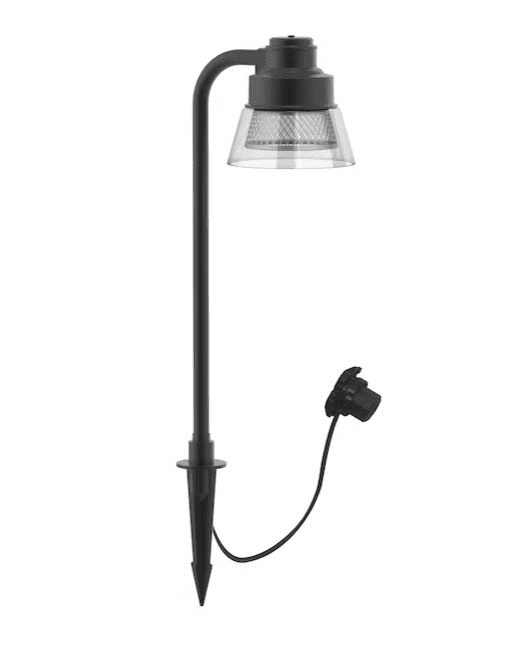 Harbor Breeze 150-Lumen 2.4-Watt Black Low Voltage Hardwired Integrated ...