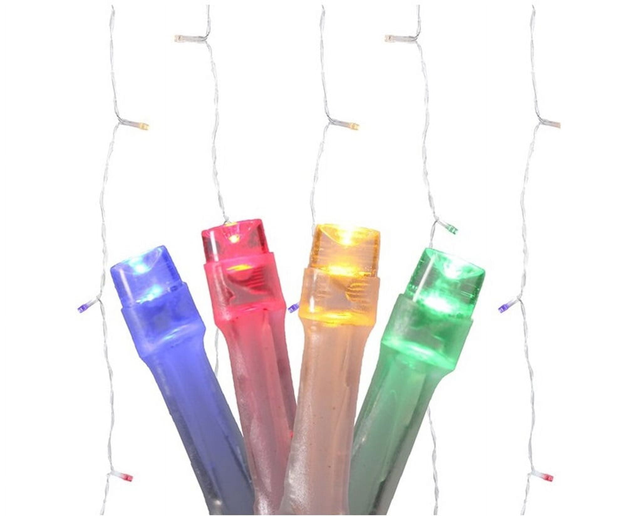 Harbor Breeze 5ft X 10ft Clear String Light with 300 Multi-Color LED ...