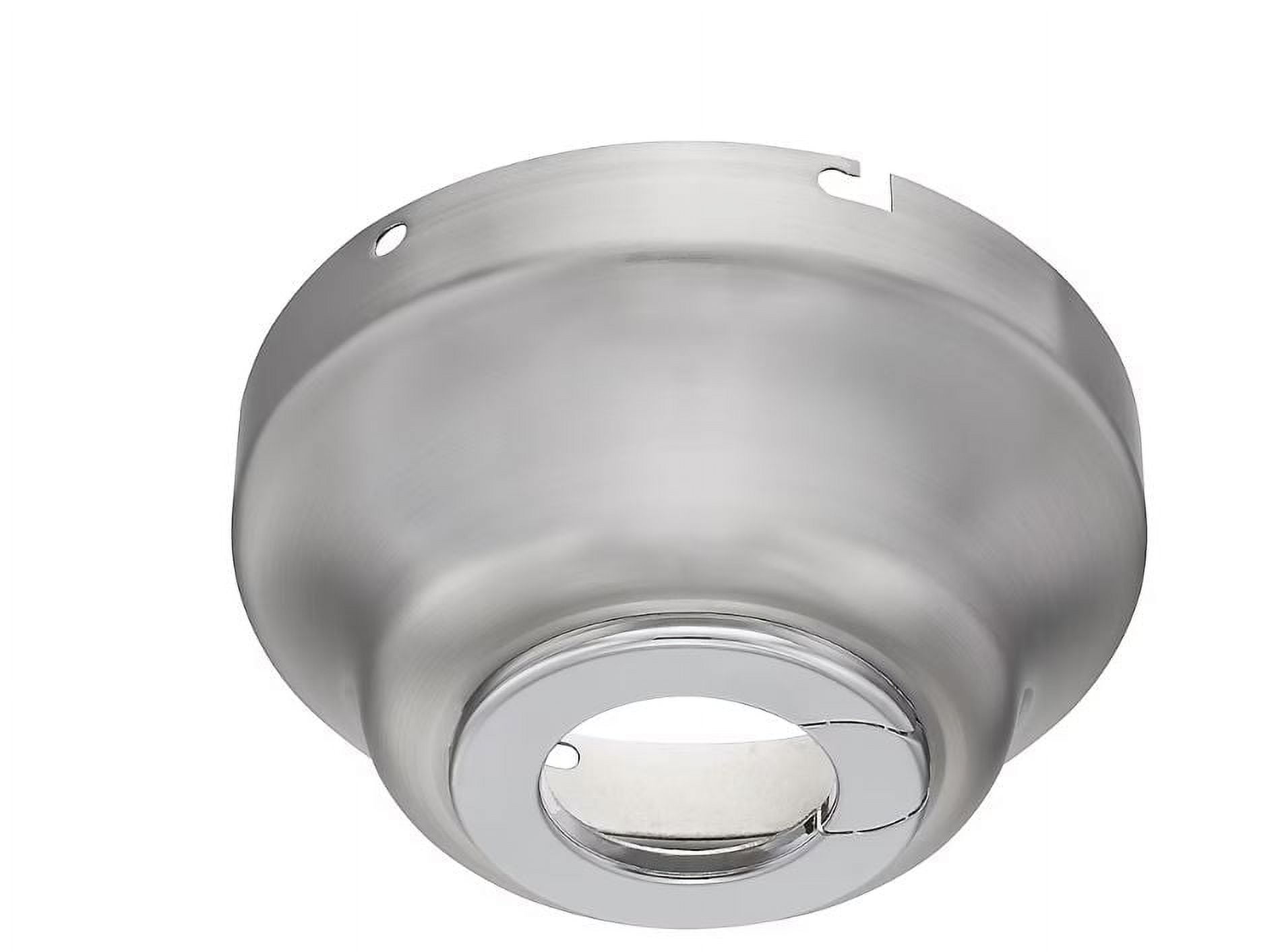 Harbor Breeze Universal 5.75-in Brushed Nickel Metal Indoor Angle Mount ...