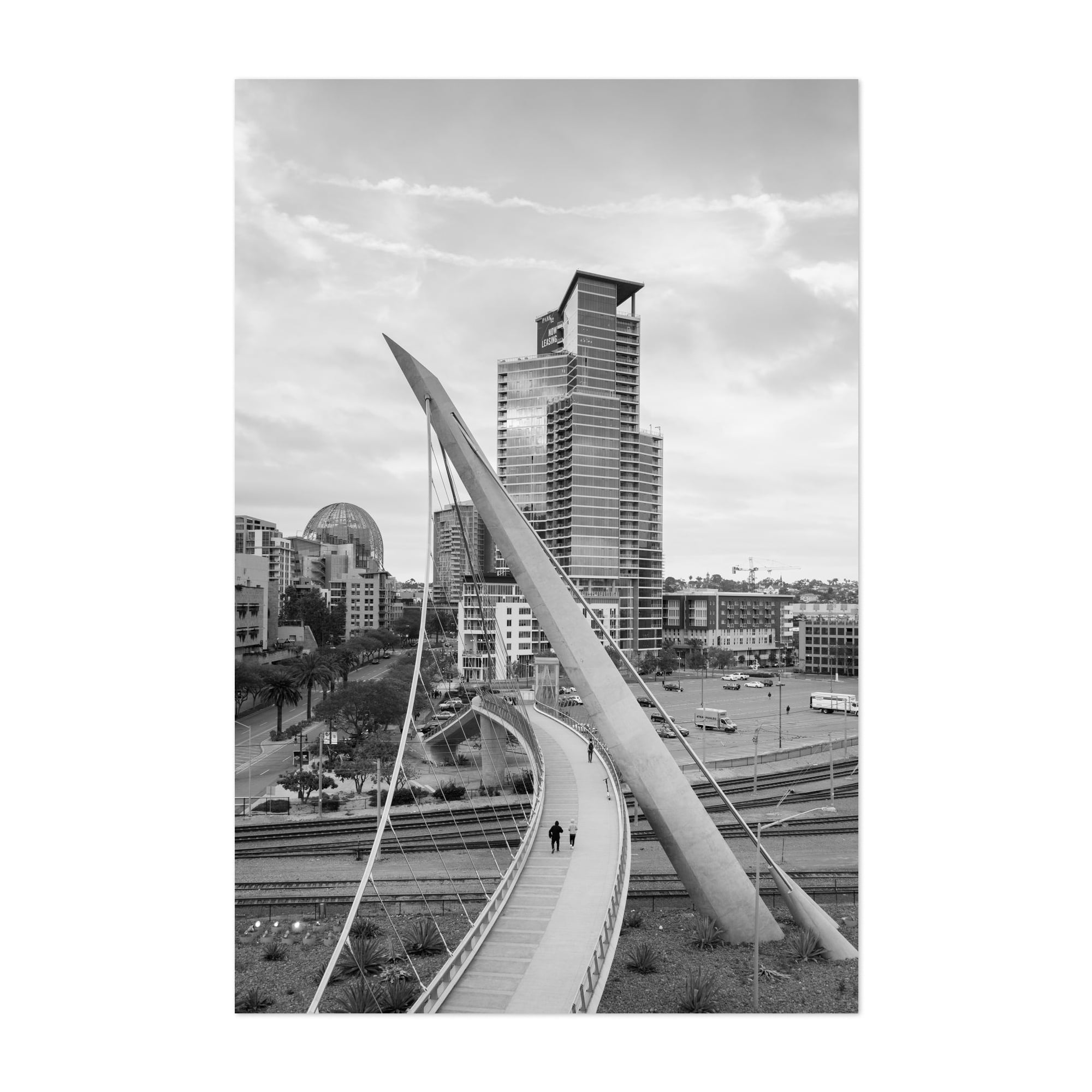 Harbor Drive Pedestrian Bridge 02 - San Diego California Photography ...
