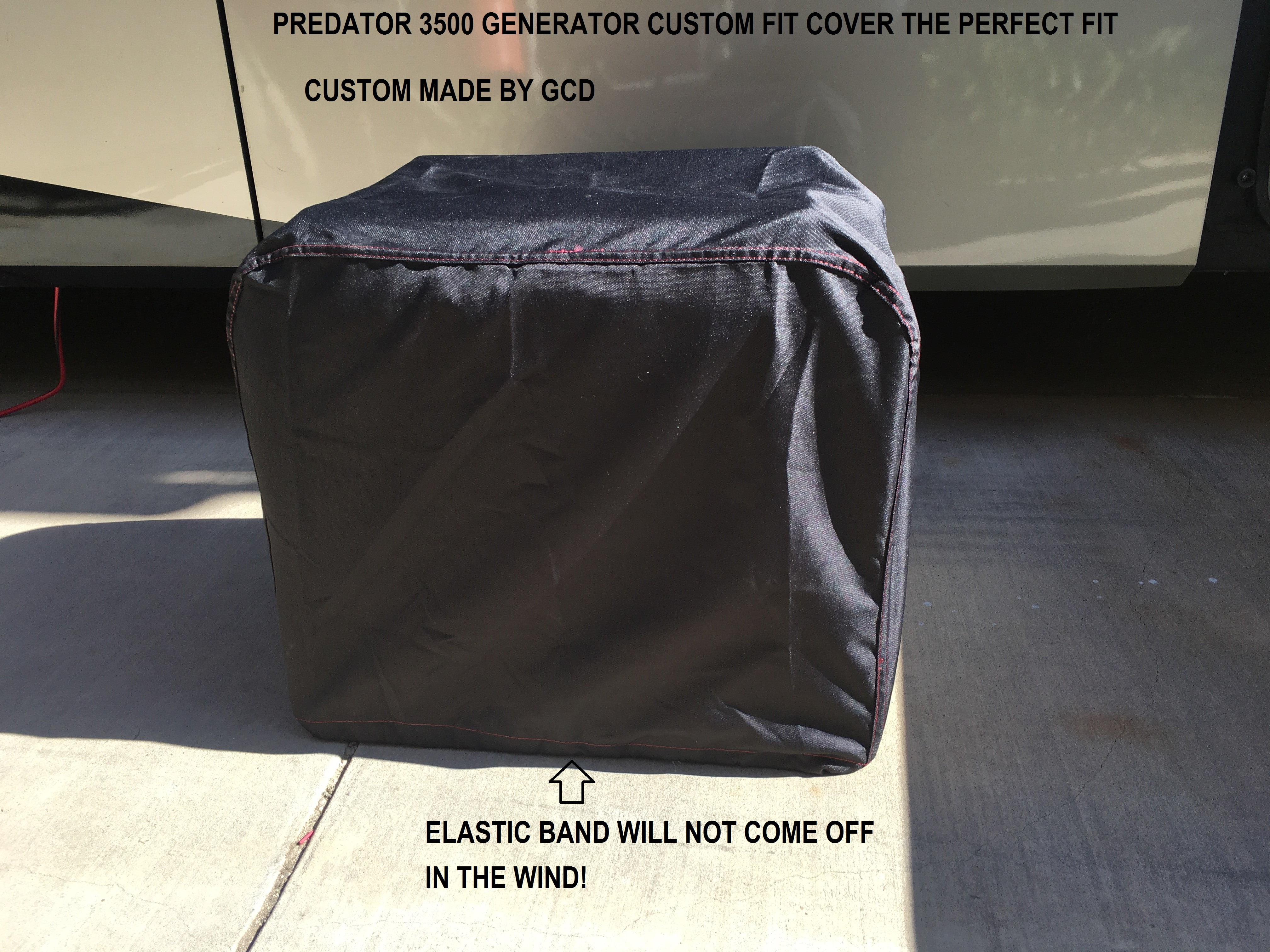 Harbor Freight Predator 3500 BLACK Generator Cover - Weatherproof ...