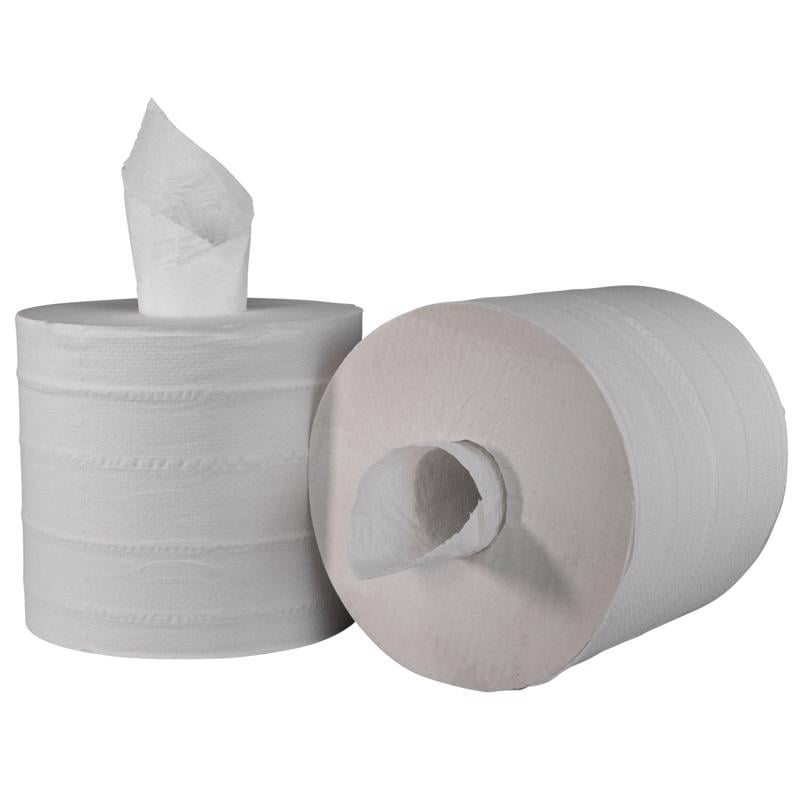 Harbor H6002 2 Ply Center Pull Towels, White, 6 Pack - Walmart.com