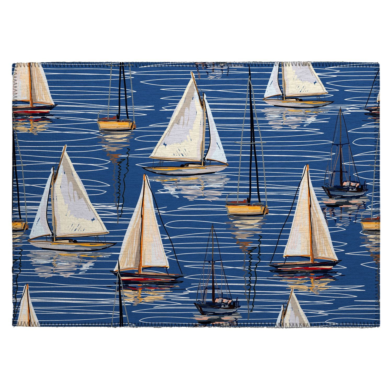 Harbor HA8 Blue Coastal Rug 8' X 10' - Walmart.com