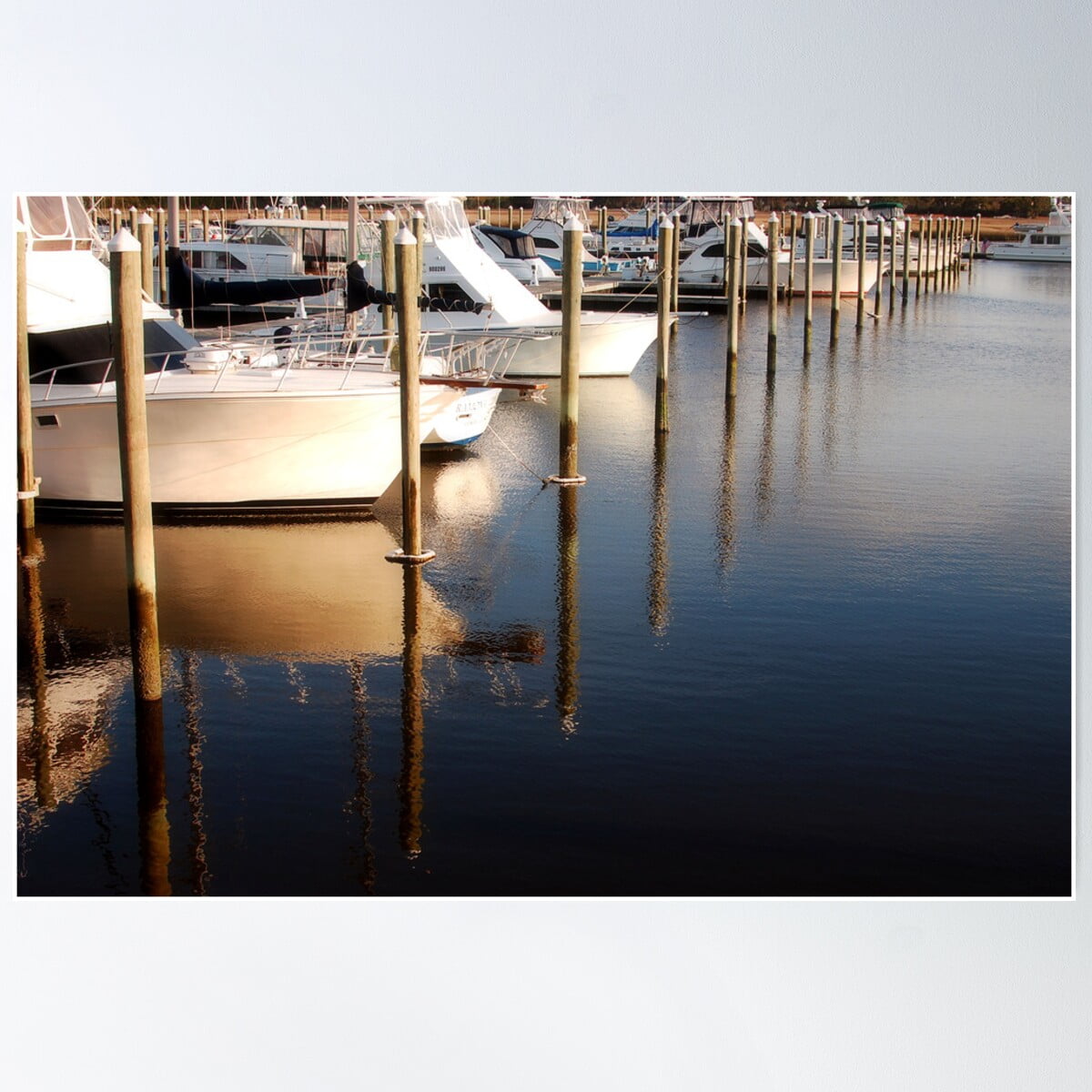 Harbor Rest Poster Wall Art, Modern Wall Decor For Living Room Bedroom ...