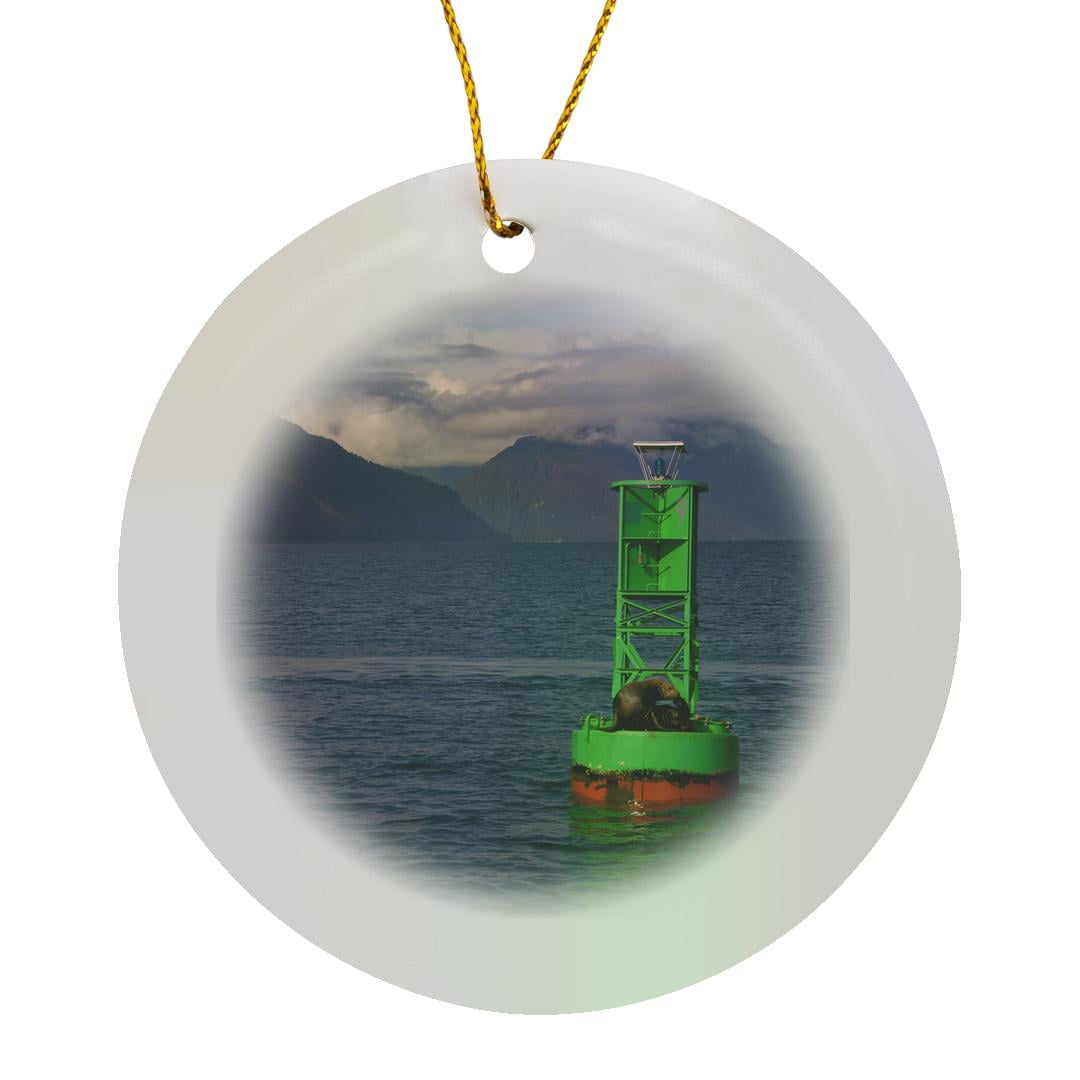 3drose, Harbor Seals on Buoy, Prince William Sound Alaska - Us02 ...