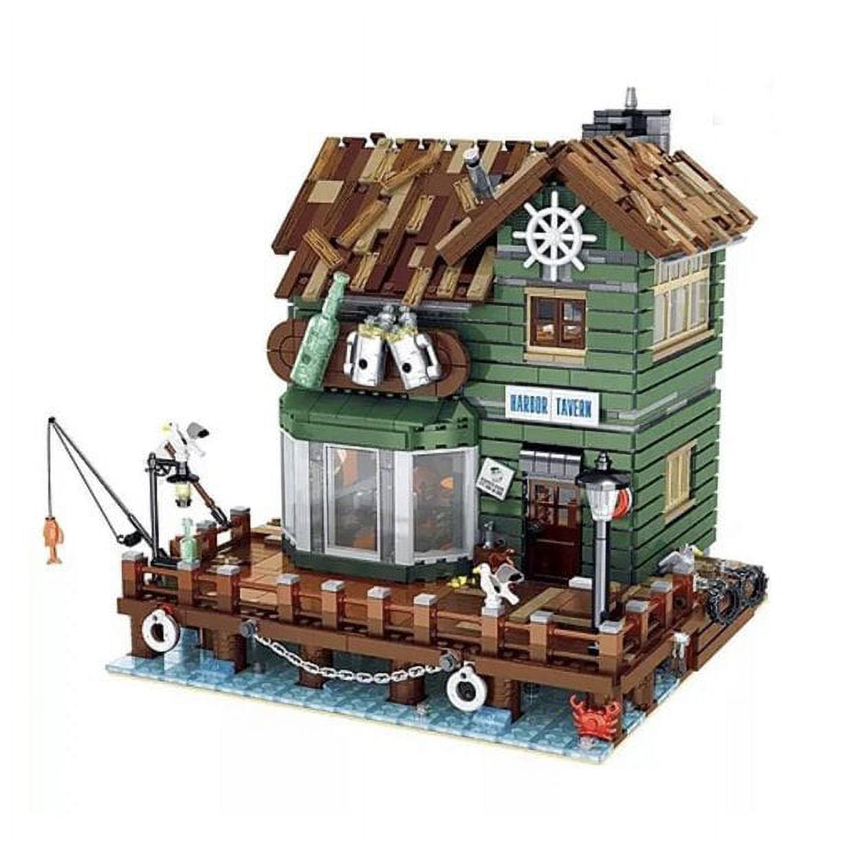 General Jim's Harbortown Fishing Tavern Modular City Building Set, 3103 ...