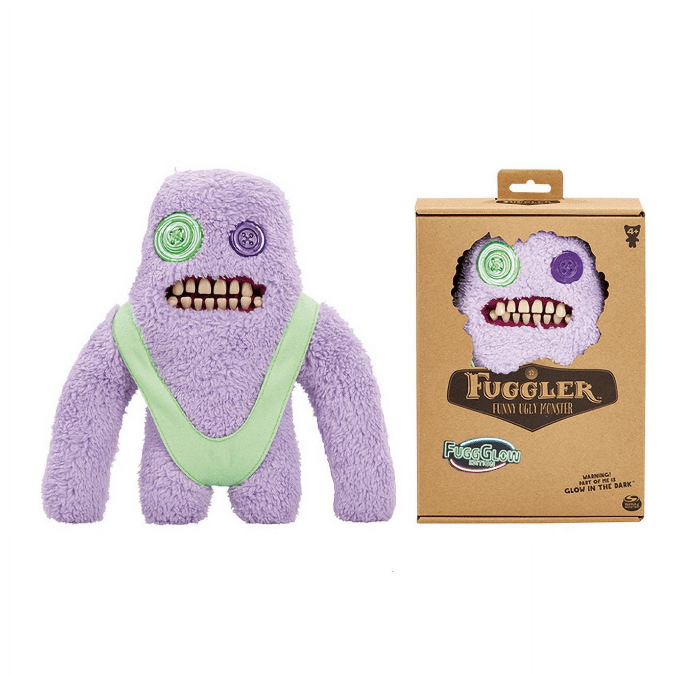 Harbrot 9.05" Fugg-ler Funny Ugly Monster, Sasquoosh Lilac Fugg-ler ...