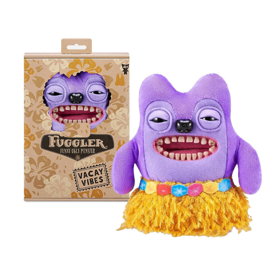 Harbrot Fugg-ler Funny Ugly Monster, New Fugg-ler Stuffed Toys VACAY VIBES Series 9" GREEDY ...