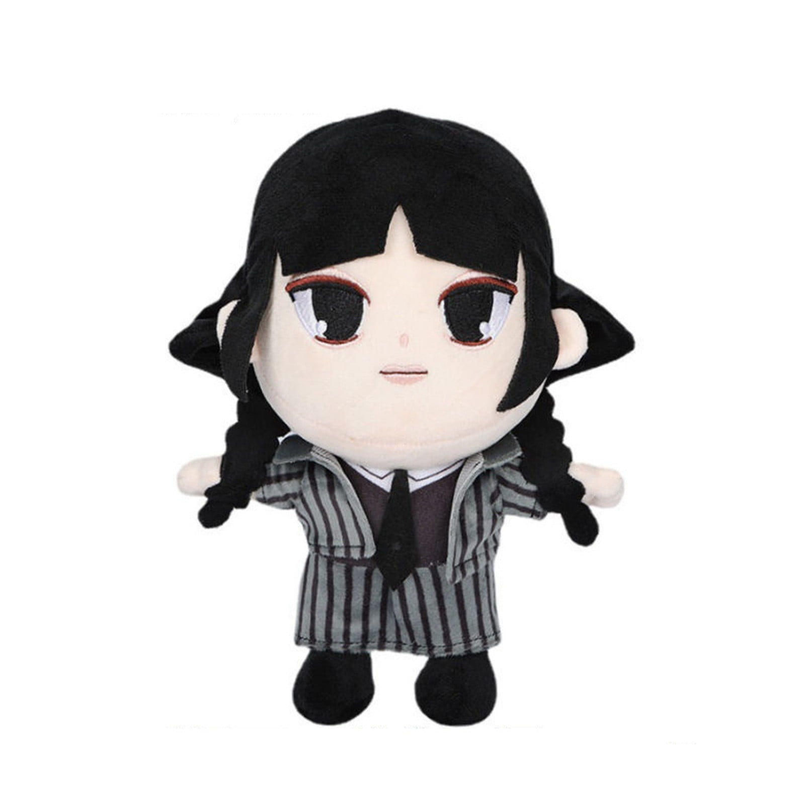 Harbrot Wednesday Addams Toys, Wednesday Addams Plush Toys 9.8 Inch ...