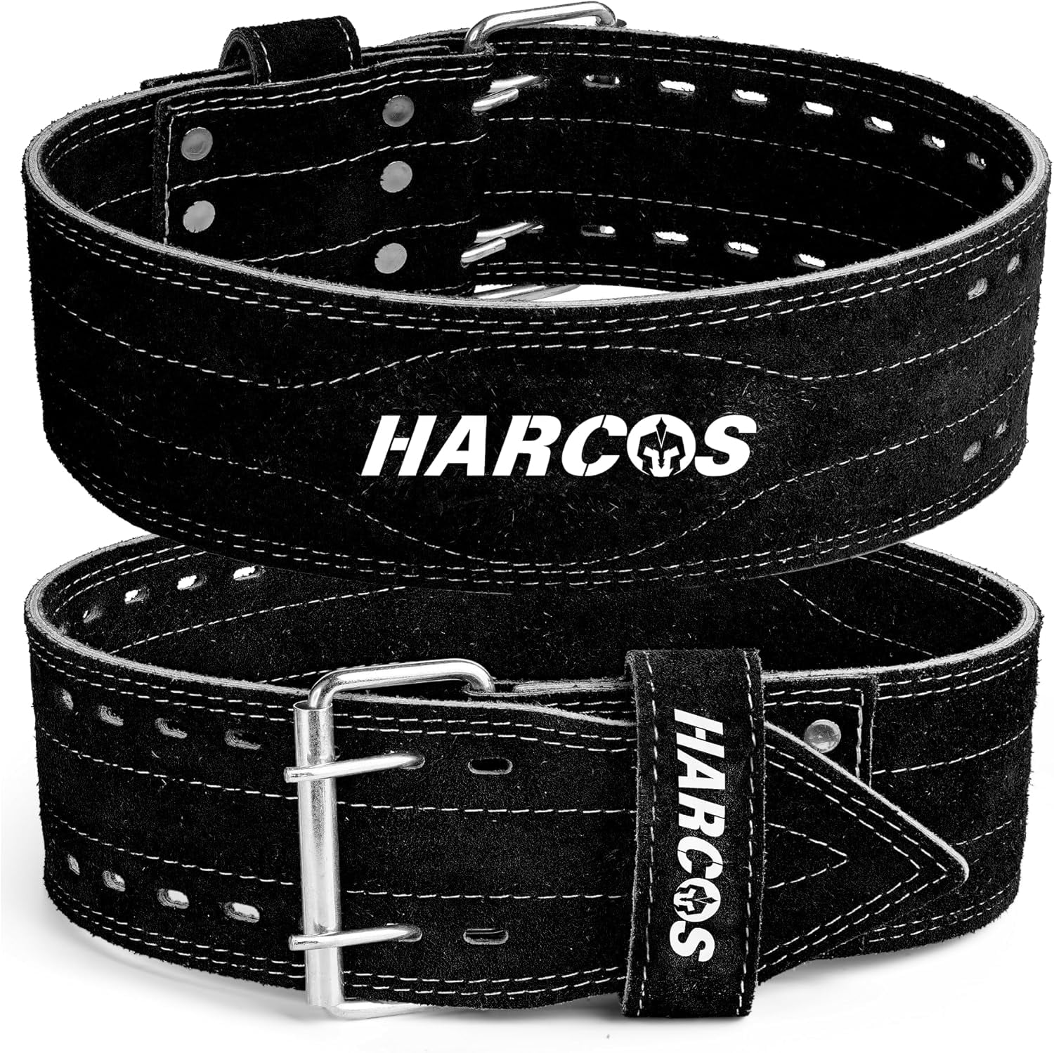 Harcos Genuine Leather Unbreakble, non tearable 8mm Heavy Gym Belt for ...