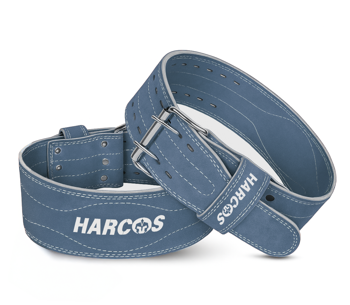 Harcos Genuine Leather Unbreakble, non tearable 8mm Heavy Gym Belt for ...