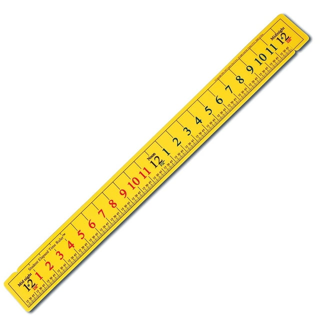 Harcourt Learning Advantage Elapsed Time Ruler Student CTU7537 ...