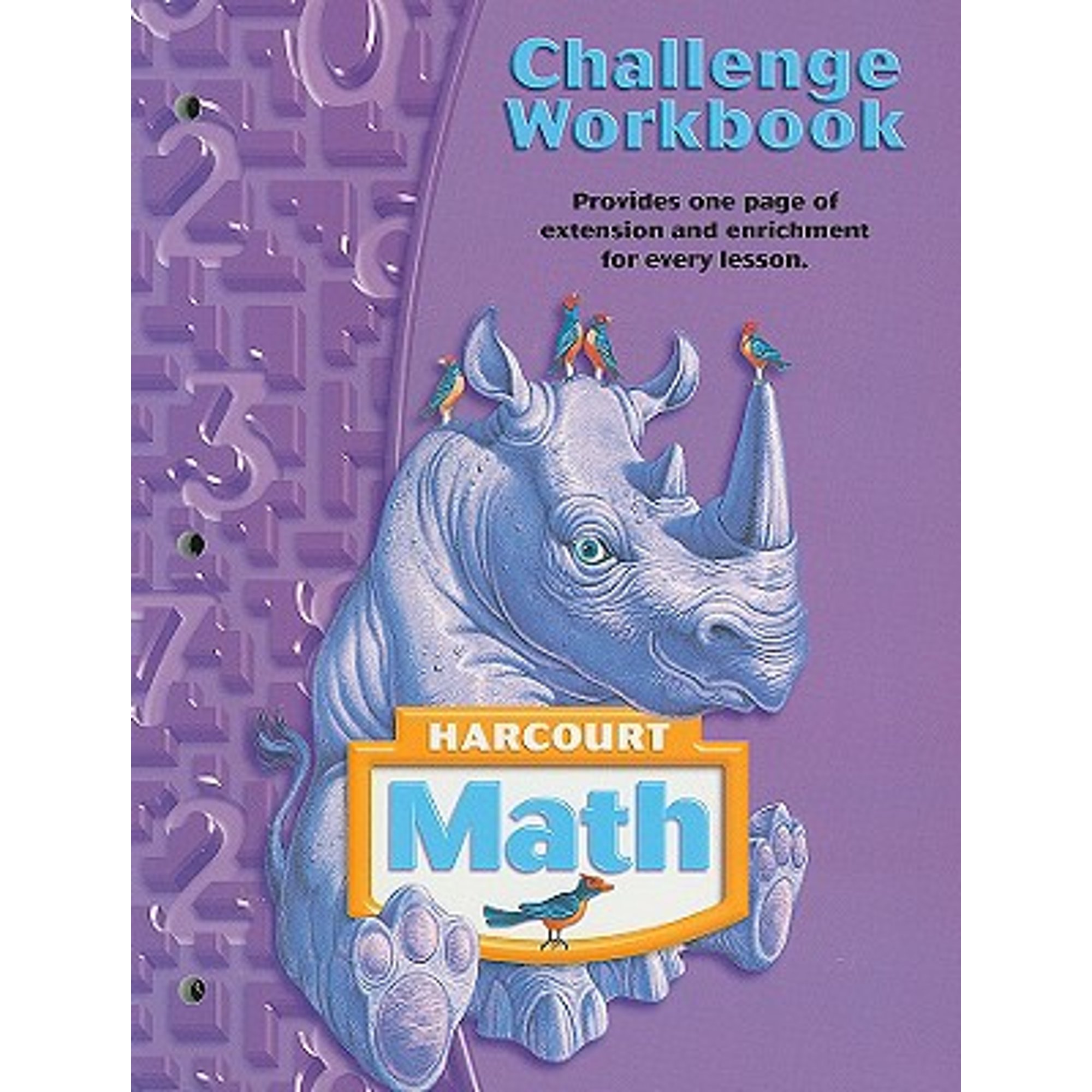 Pre-Owned Harcourt Math Challenge, Grade 4 Paperback - USED - Walmart.com