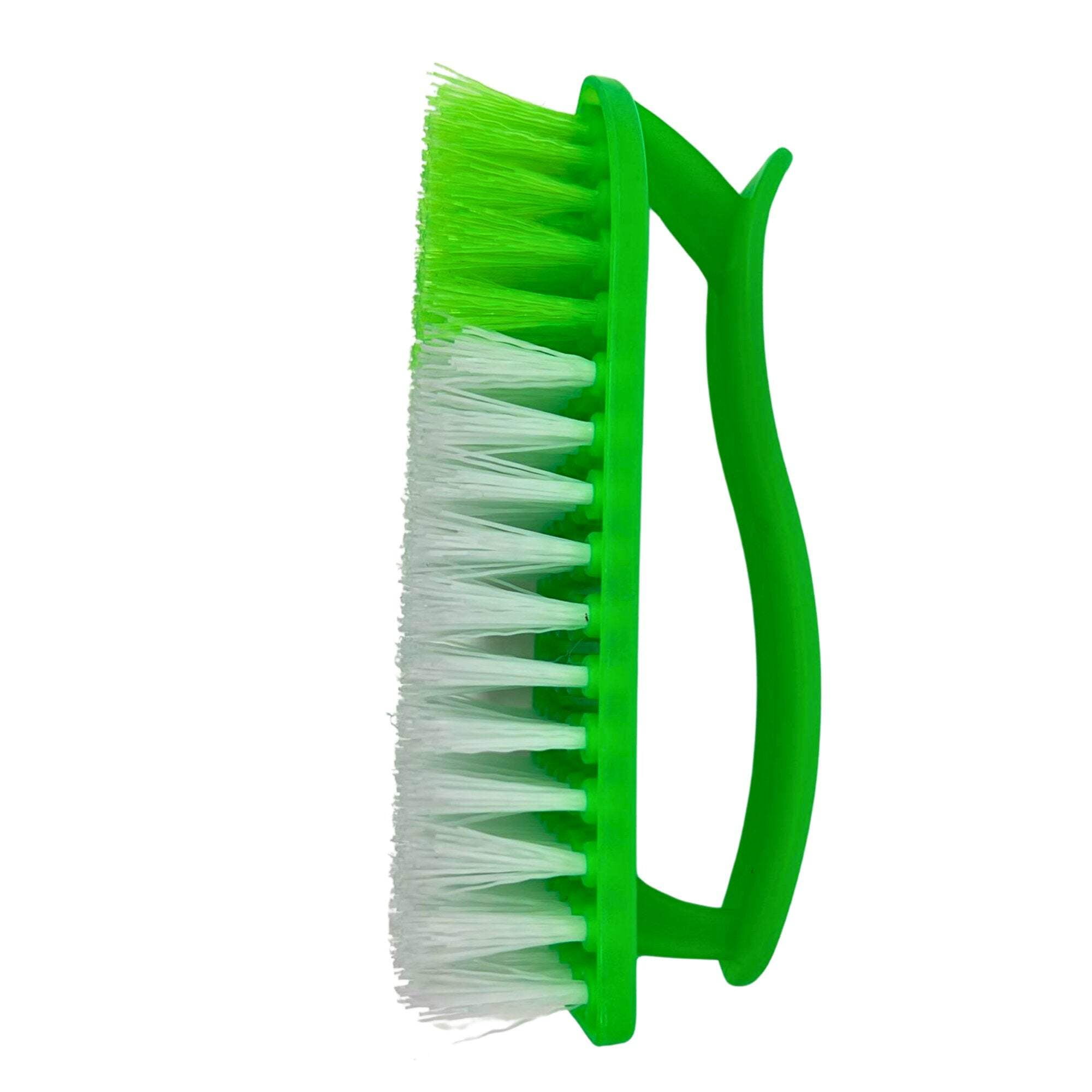 Hard Bristle Plastic Iron Style Scrub Brush: 1CT - Walmart.com
