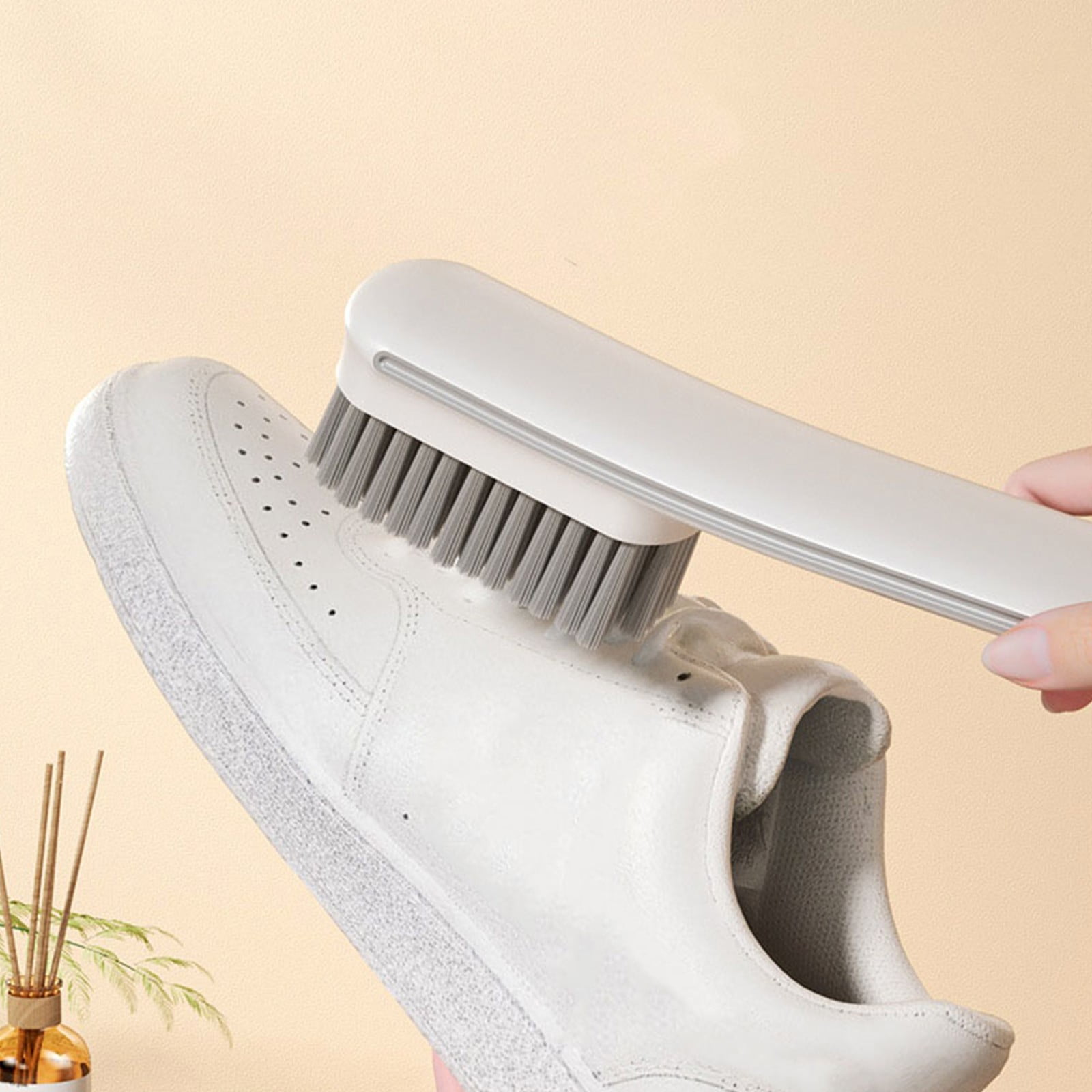 Hard Bristle Shoe Brush Multi-Purpose Cleaning Tool for Shoes & Clothes ...
