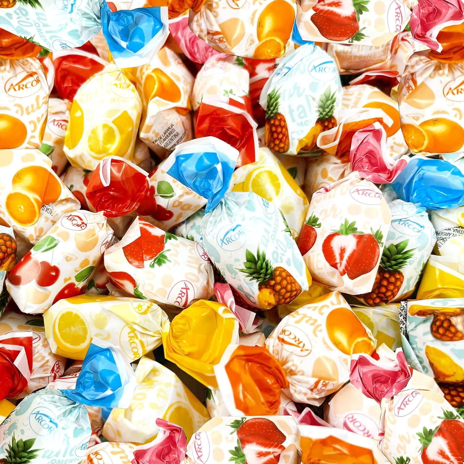 Hard Candy, 2-Pound Bulk Pack (About 130 Count) Assorted Flavors ...