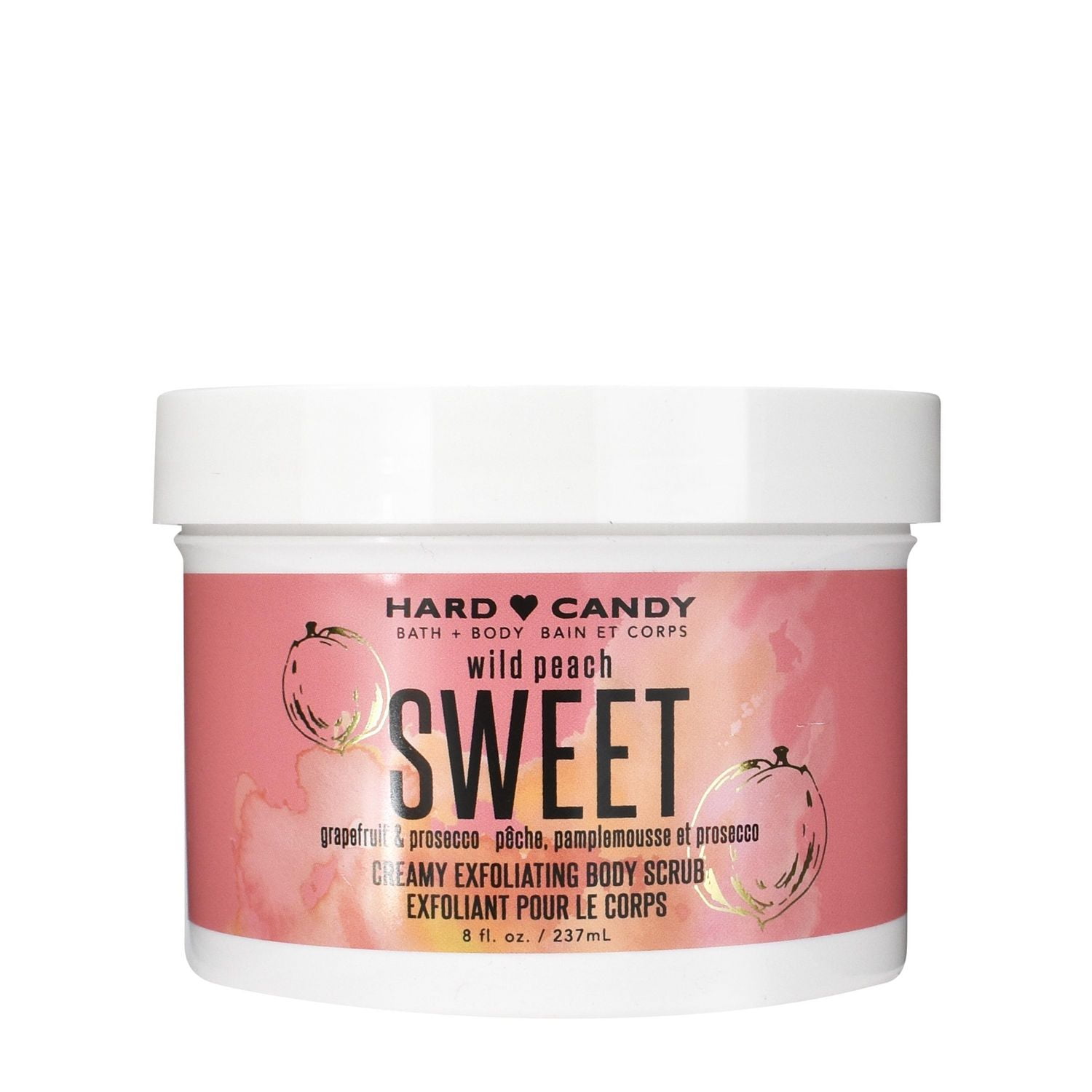 Hard Candy -Creamy Exfoliating Body Scrub - Sweet - Wild Peach ...