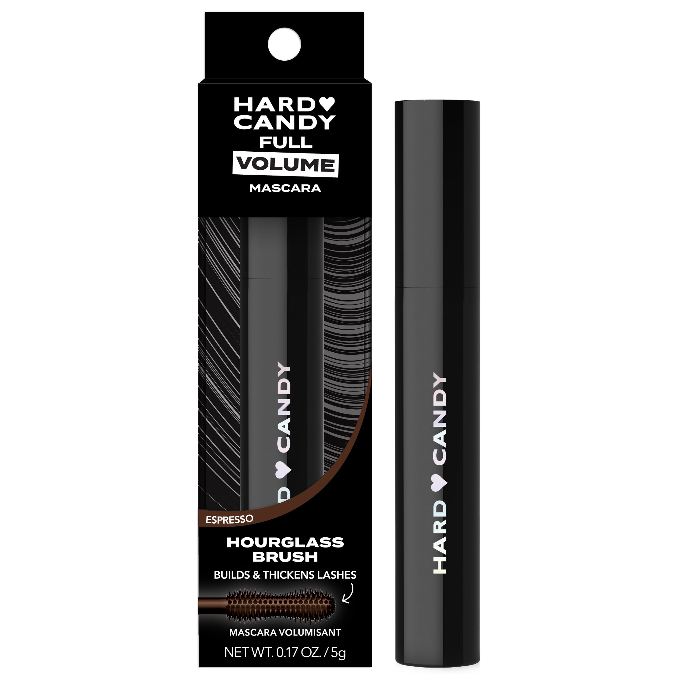 Hard Candy Full Volume Mascara, Volumizing Mascara, Hourglass Brush ...