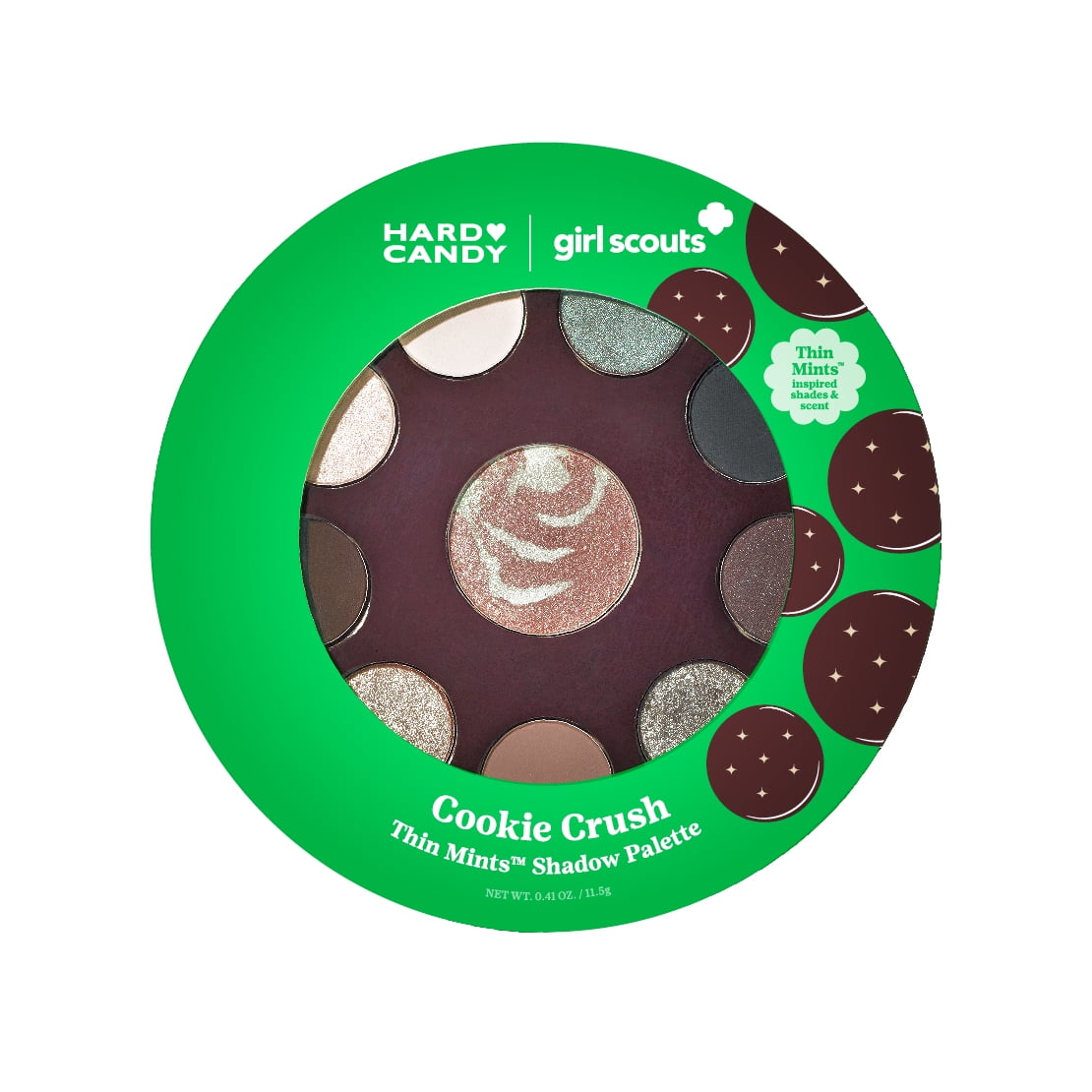 Hard Candy Girl Scouts Cookie Crush Thin Mints™ Shadow Palette, Nudes ...
