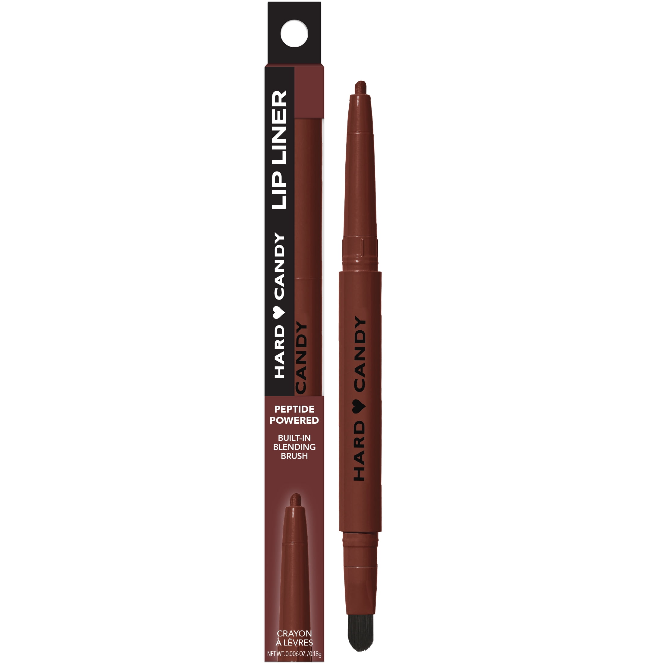 Hard Candy Insta Pout Lip Liner, Plumping, Kiss and Tell, Brown ...