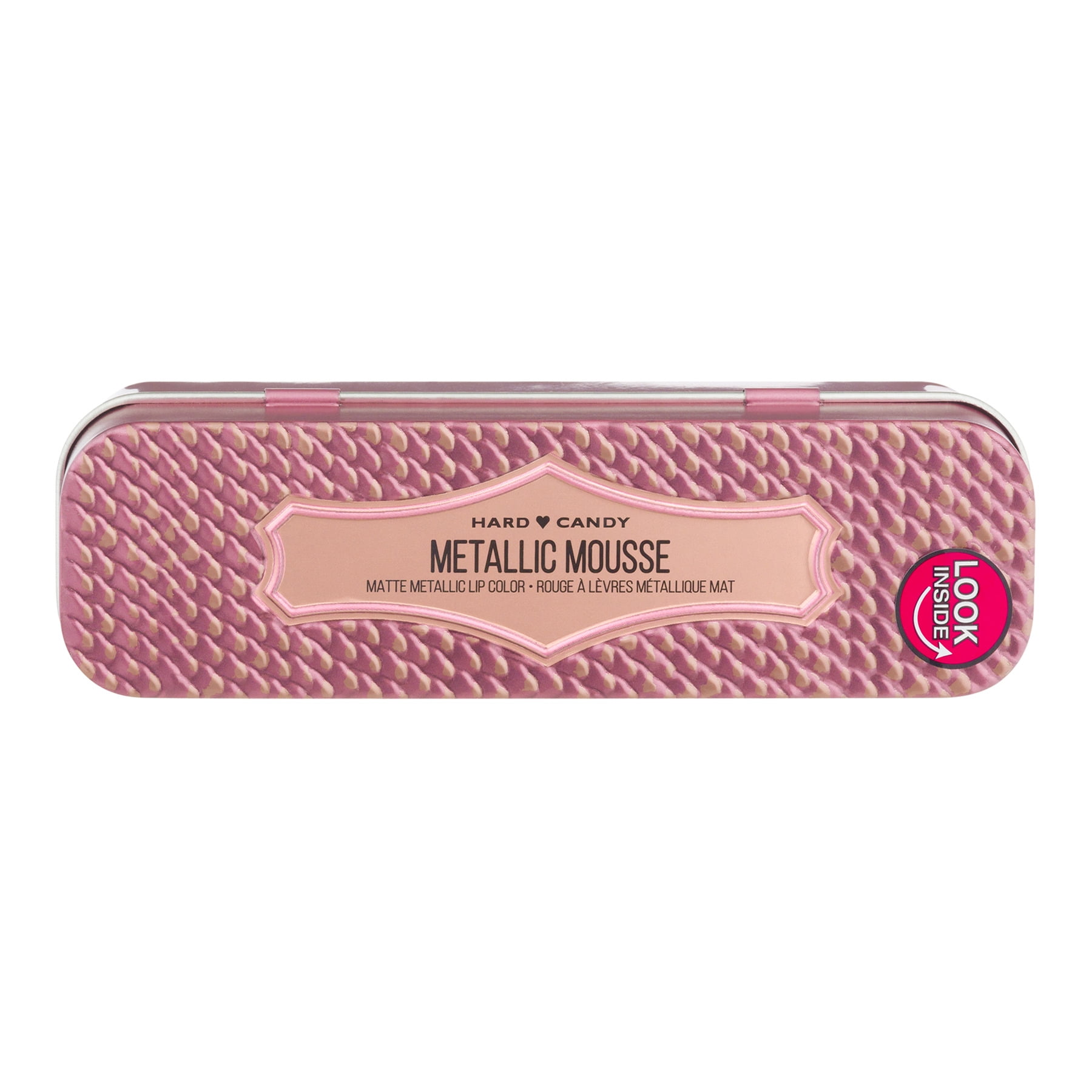 Hard Candy Metallic Mousse Matte Lip Tin, 1194 Truffle, 0.23 oz ...
