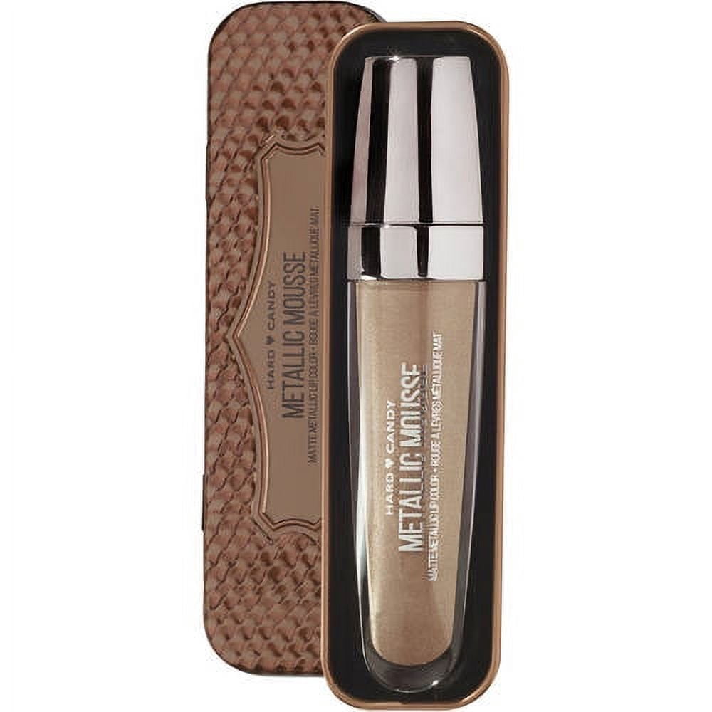 Hard Candy Metallic Mousse Matte Lip Tin, 1197 Guilded Cocoa, .23 oz ...