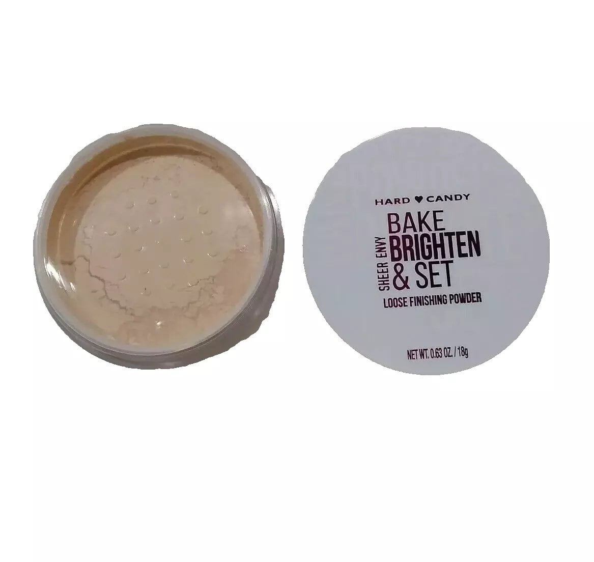 Hard Candy Oil-Free Bake Brighten Sheer Envy Loose Finishing Powder ...