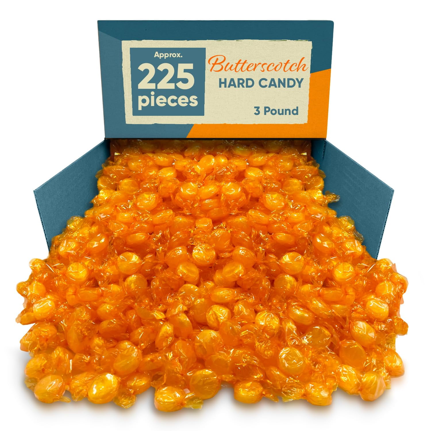 Hard Candy - SAF21 3 Pounds Approx 225 Drops - Bulk Candy for Holiday ...