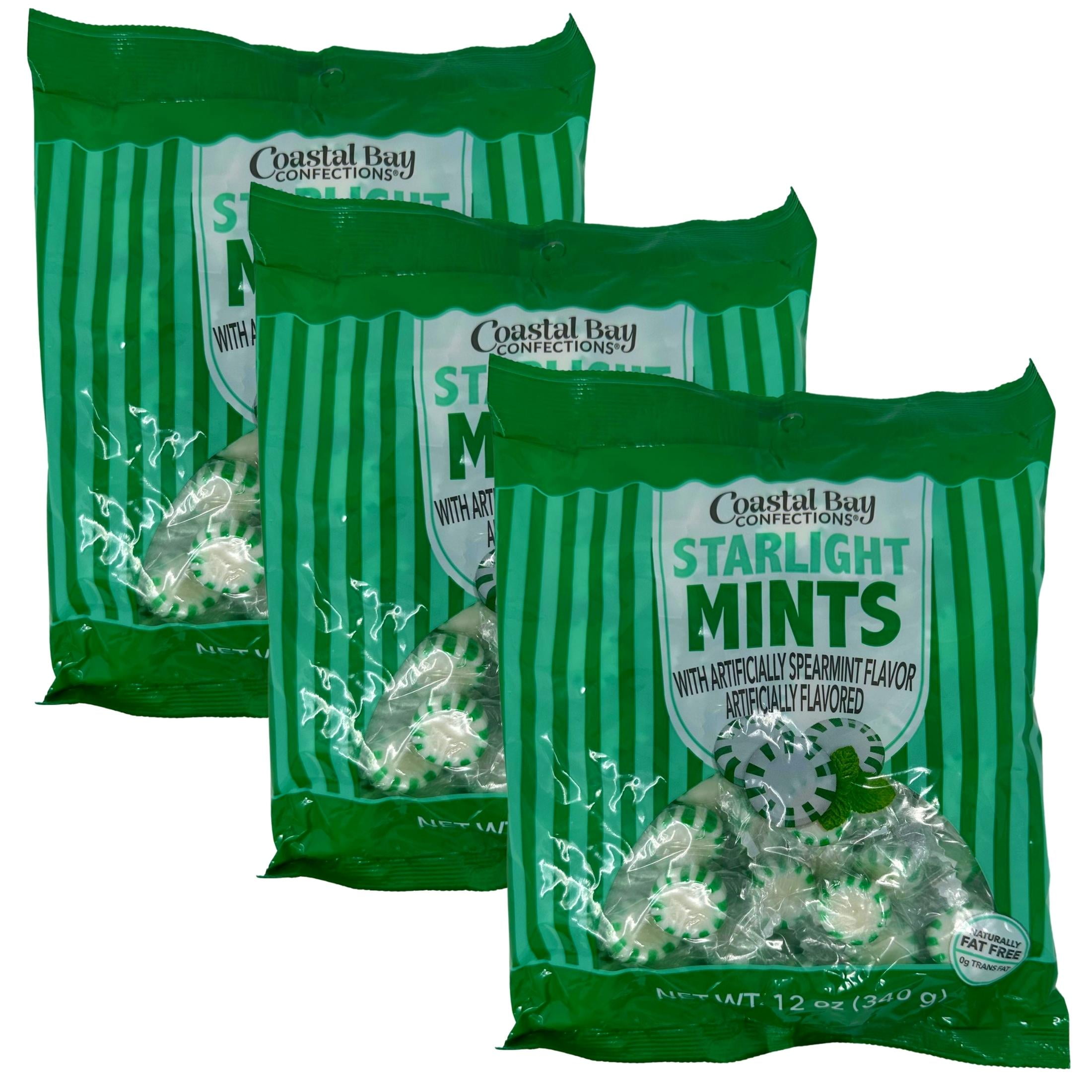 Hard Candy Starlight Mints with Artificially Spearmint Flavor 12Oz ...
