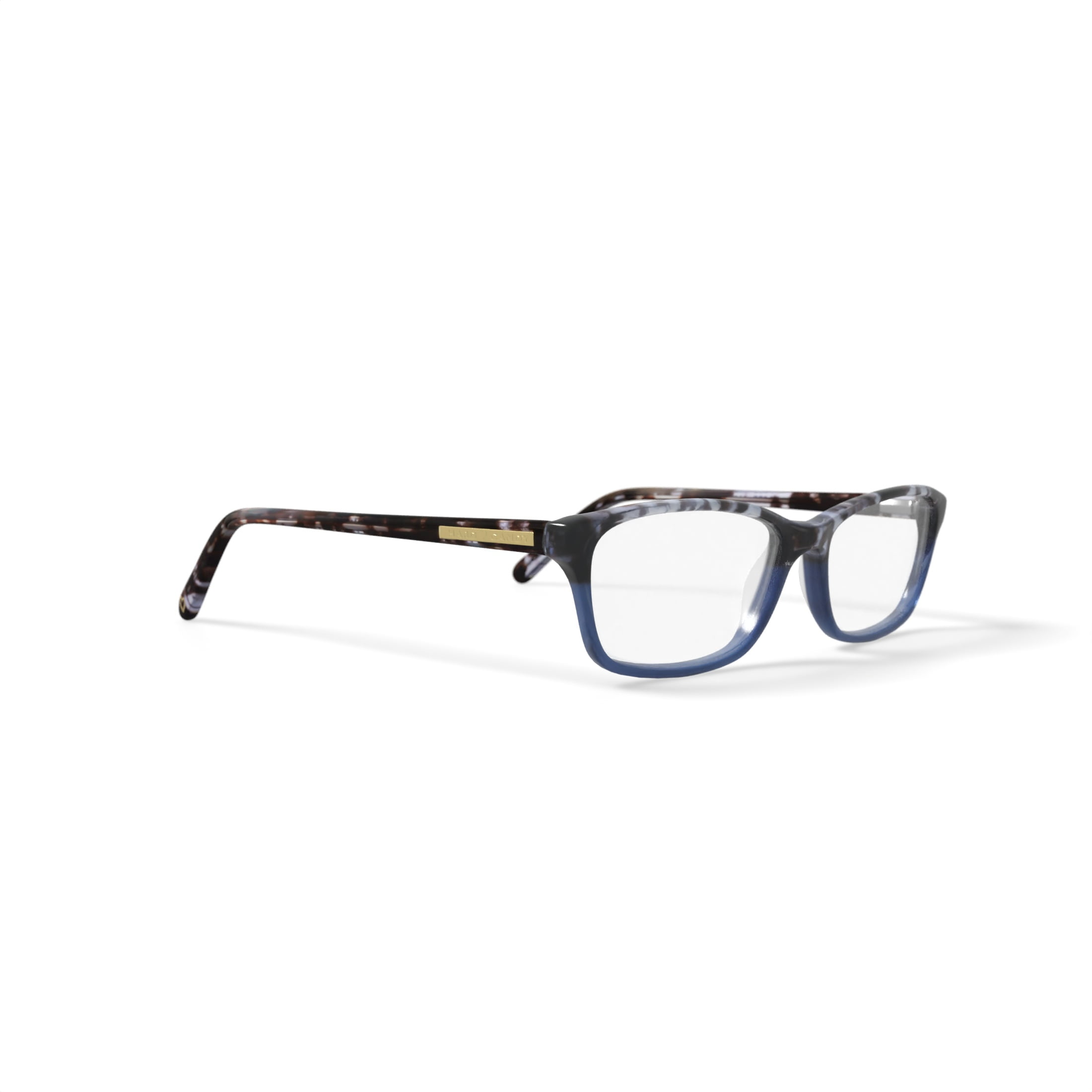 Hard Candy Women's Rx'able Eyeglasses, Hc15, Tortoise Blue Gradient, 51 ...