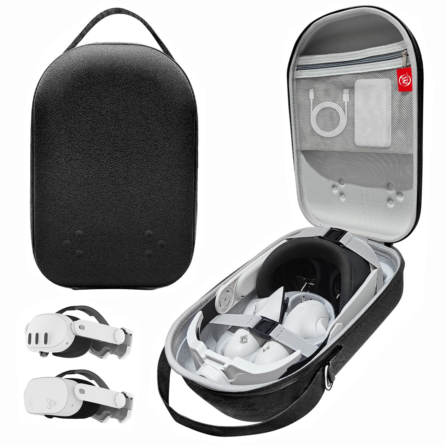 Hard Carrying Case Compatible with Oculus Meta Quest 3S/Quest 3/Quest 2 ...
