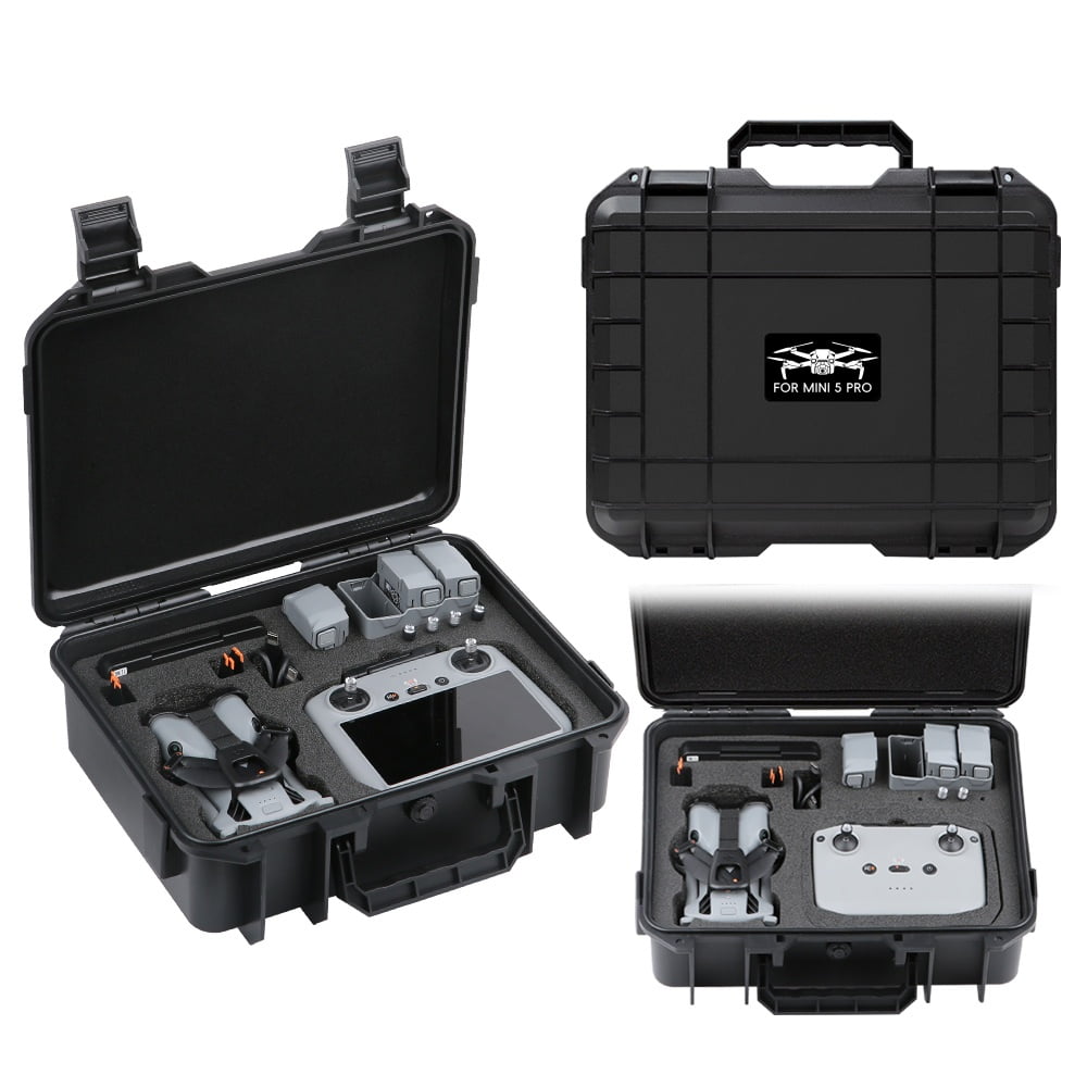Hard Carrying Case for DJI Mini 5 Pro drone, Waterproof Storage Box ...