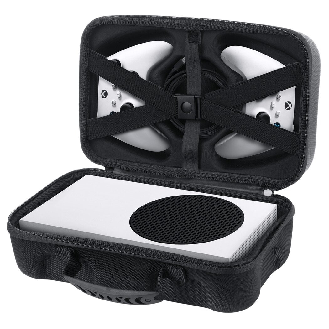 Shockproof Xbox Series S Hard Carrying Case, Game System Suitcase with ...