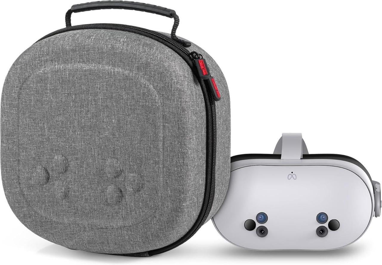 Hard Carrying Case for Meta Quest 3S / Quest 3, VR Gaming Headset and ...