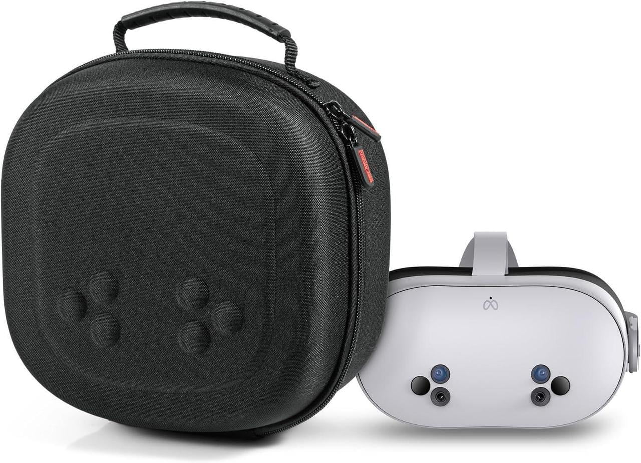 Hard Carrying Case for Meta Quest 3S / Quest 3, VR Gaming Headset and ...