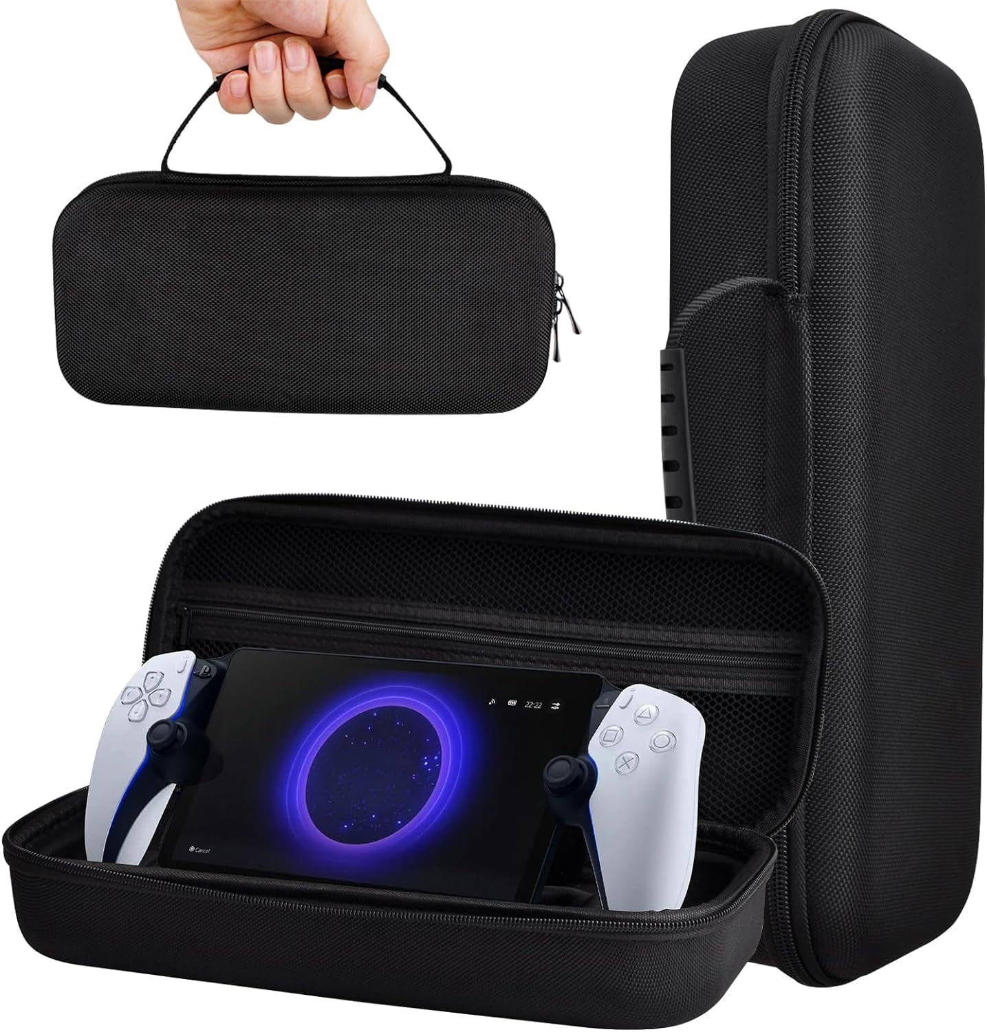 Hard Carrying Case for Playstation Portal Remote Player, PS Portal Case with Built-in Stand ...