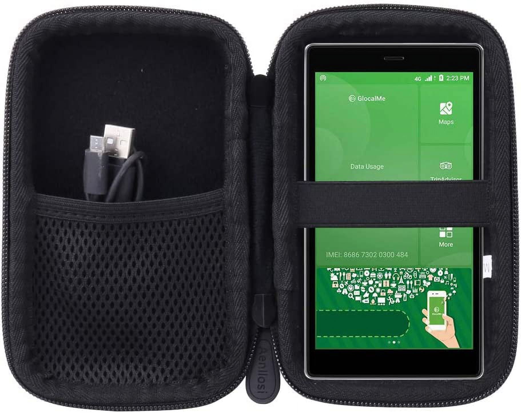 Hard Carrying Case for GlocalMe G4 4G LTE Mobile Hotspot (Black) - Walmart.com