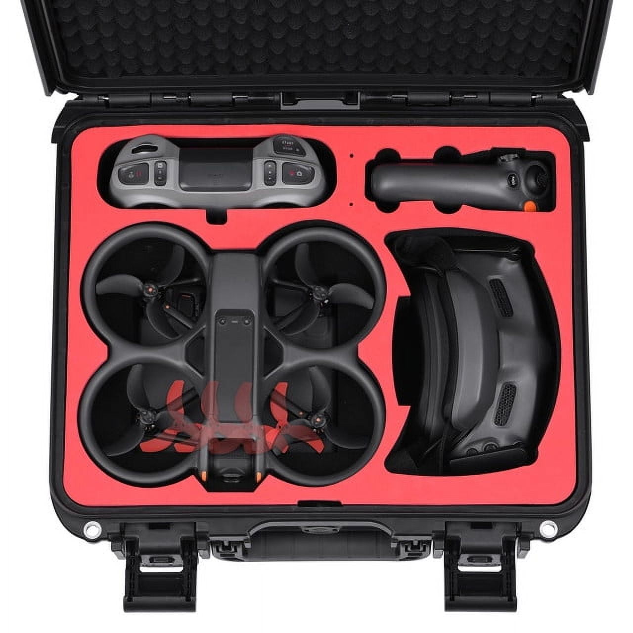 Hard Case for DJI Avata 2 (IP-67), Waterproof Carrying Storage Case Bag ...
