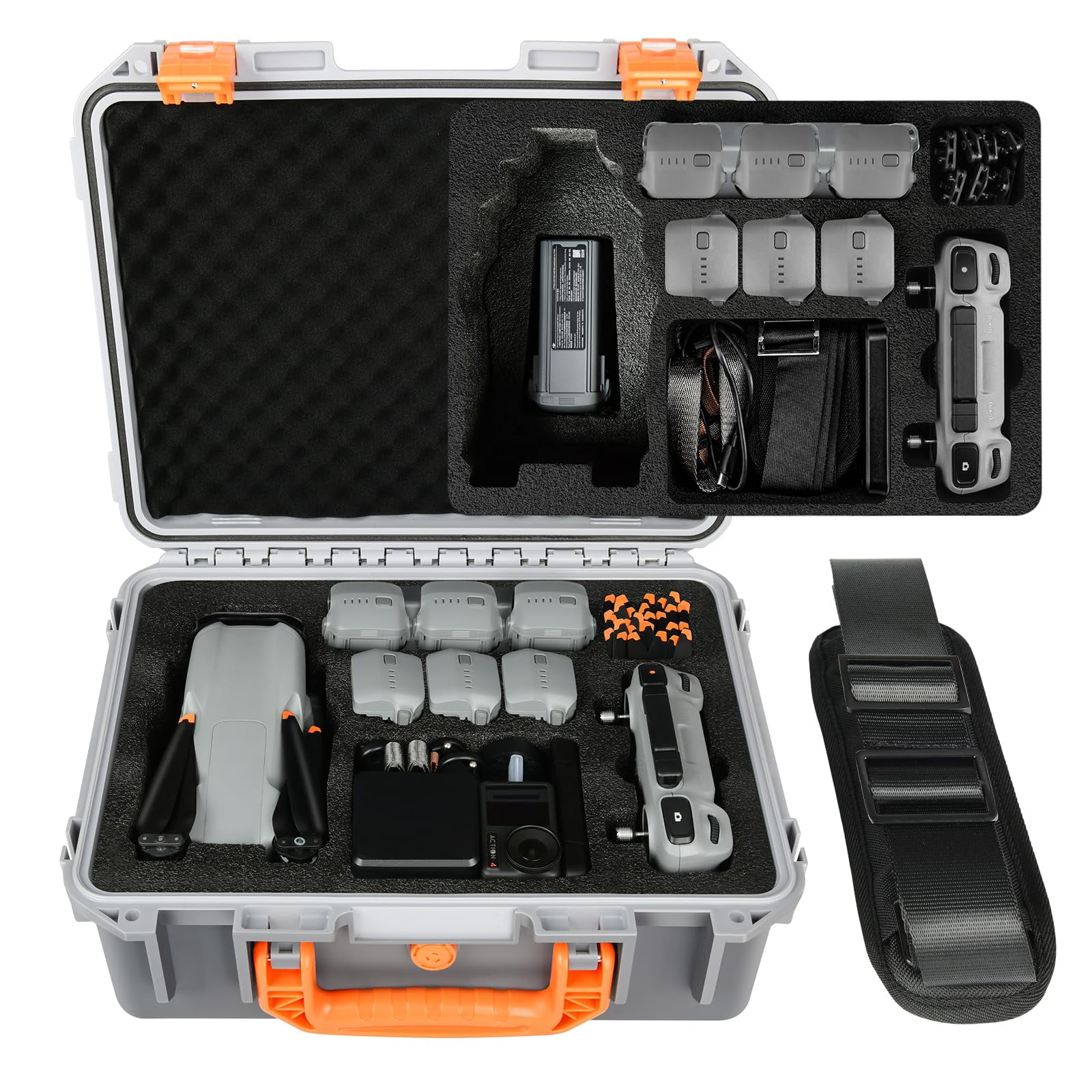 Hard Case for DJI RRF12 Air 3S/Air 3 - Carrying Cases, Portable Storage ...