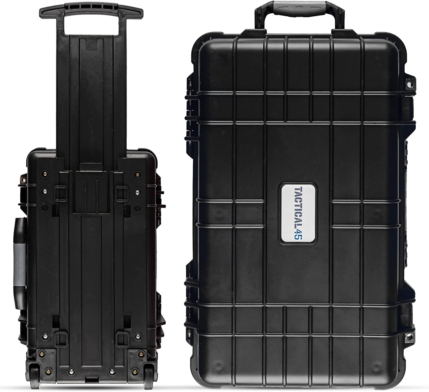 Hard Case with Foam - 22.4 x 14 x 9.4in Wheeled Hard Shell Waterproof ...