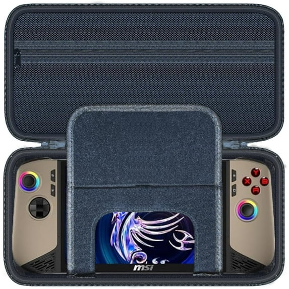 Hard Case for MSI Claw 8 AI+ / Lenovo Legion Go S Gaming Console, Black ...