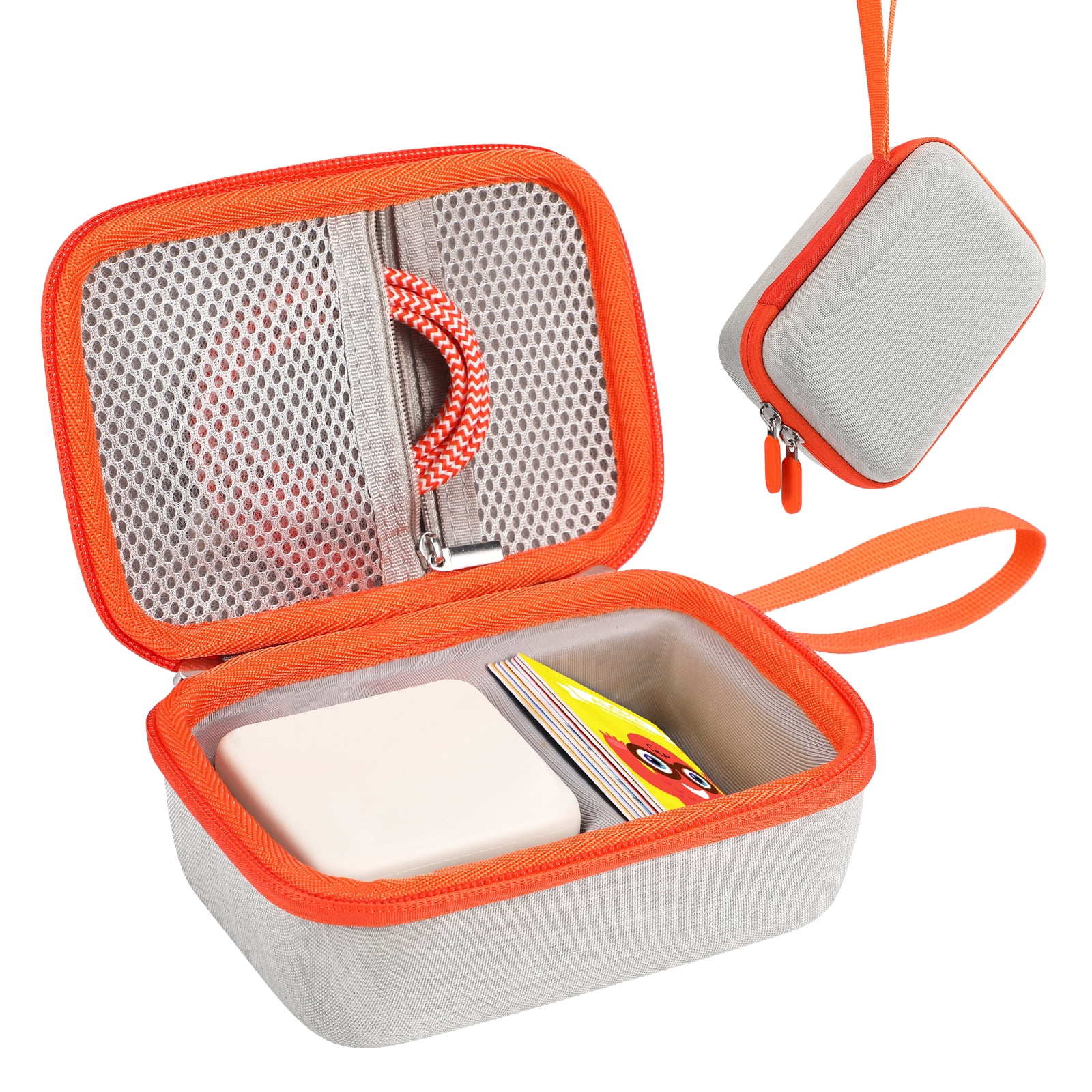 AYAOQIANG, Travel Case for Yoto Mini, Gray-S, Kids Audio Card Storage ...