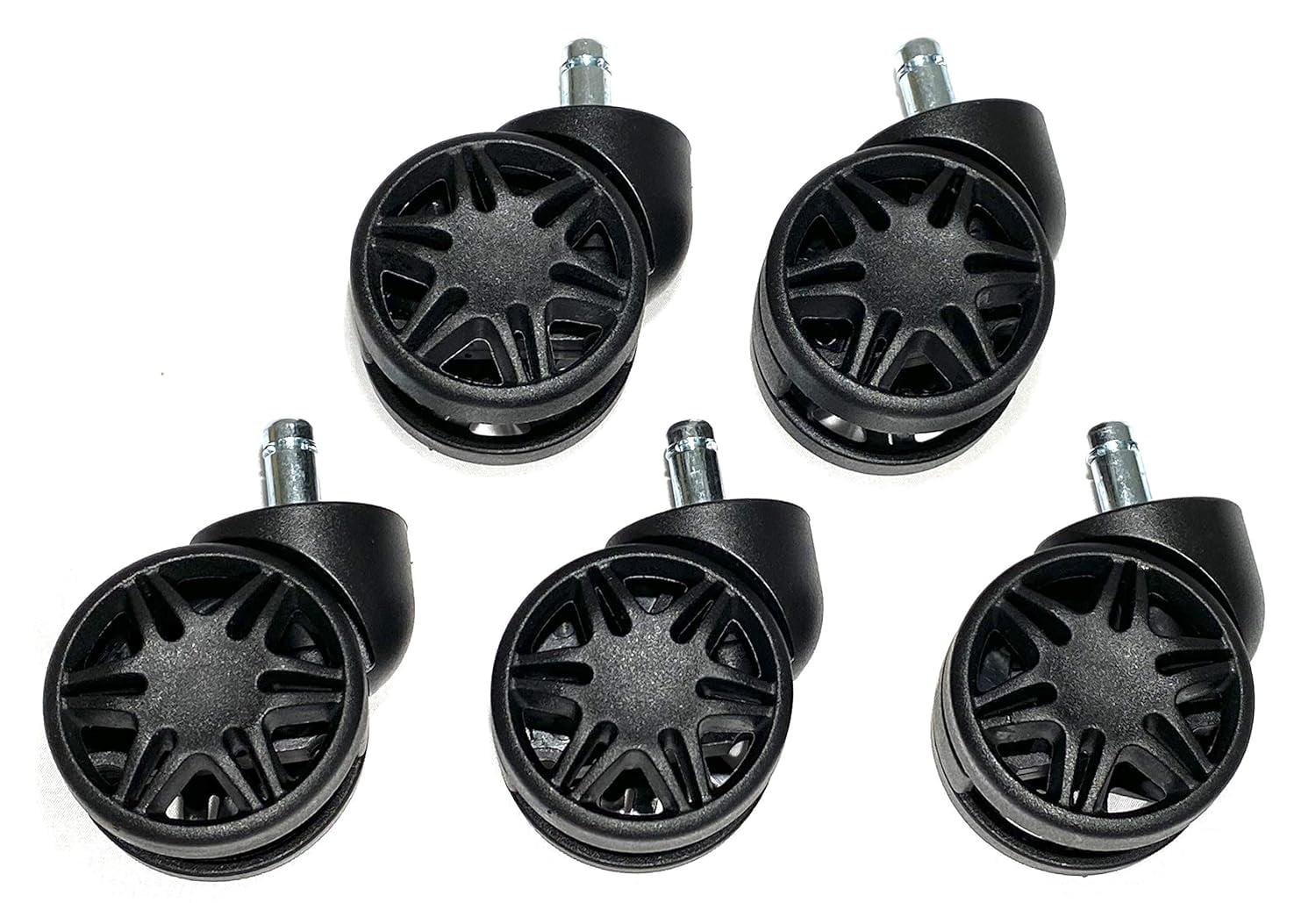 Hard Casters: Set of 5 - Walmart.com