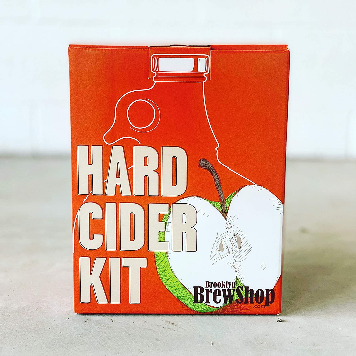 Hard Cider Making Kit: Starter Set with Reusable Glass Fermenter - Brew ...
