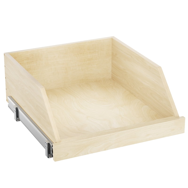 Hard Close Pull Out Cabinet Organizer 8" High Drawer 19½" W x 21" D ...