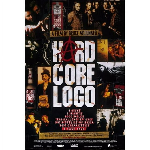 Hard Core Logo Movie Poster - 11 x 17 in. - Walmart.com