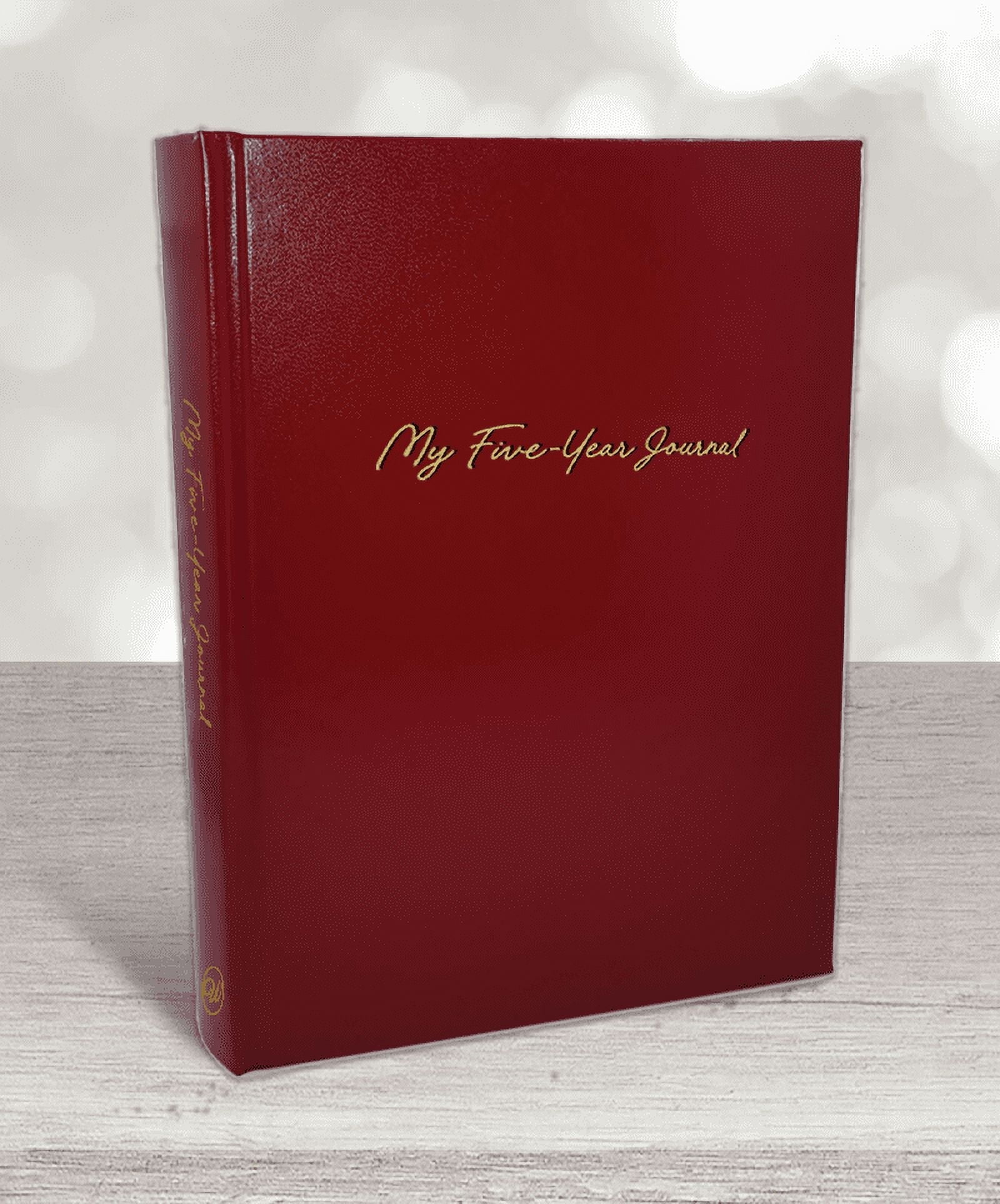 Hard Cover 5 Year Journal | The Easiest to Use Five Year Journal ...
