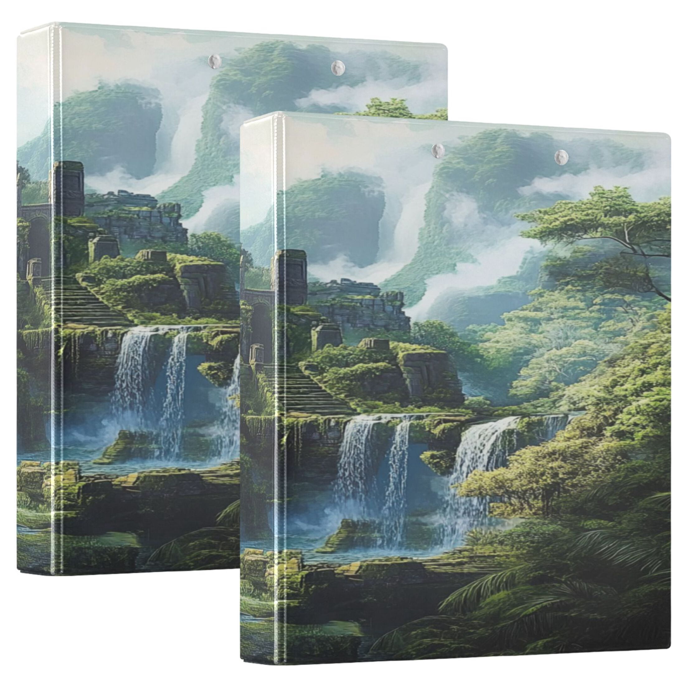 Hard Cover Ring folder Round Ring View Binders, 3 Round Rings, 200 ...
