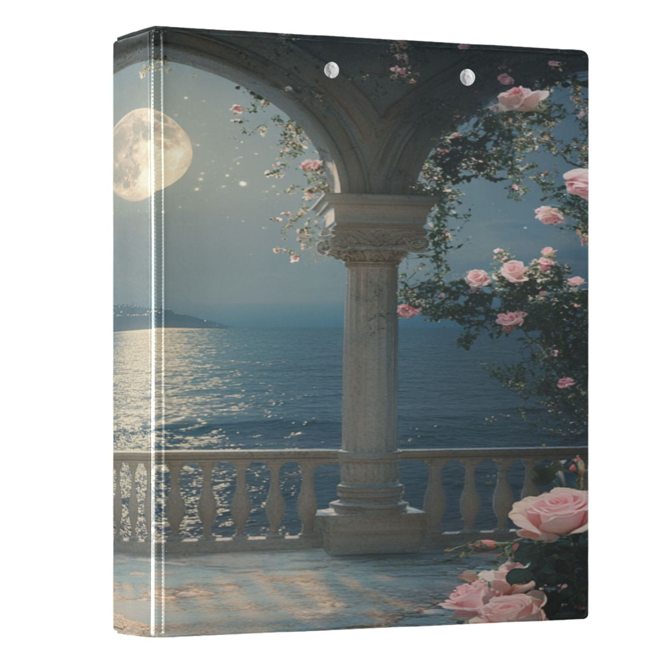 Hard Cover Ring folder Round Ring View Binders, 3 Round Rings, 200 ...